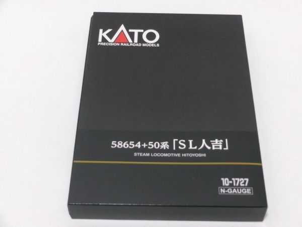 【未使用】n3924kny 【未使用】 KATO 58654+50系 SL人吉 4両セット 10-1727 Nゲージ JR九州 観光列車 [069-221208] の落札情報詳細| ヤフオク ...