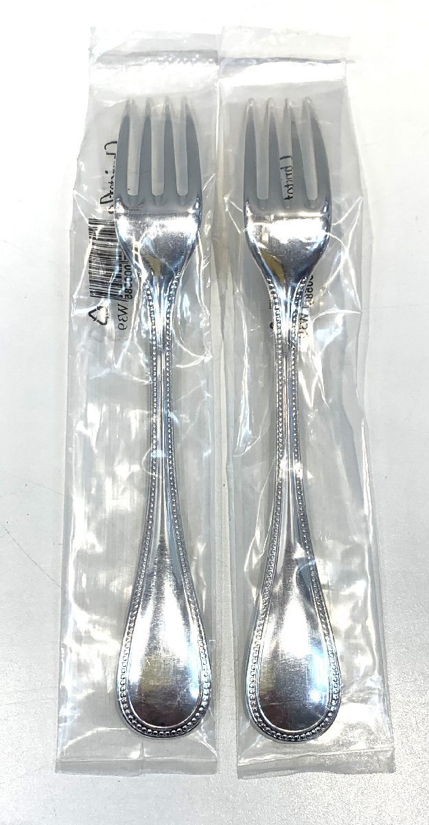 【未使用】【6SY島11017A】1円スタート★未開封★christofle★クリストフル★パール★フォーク★ナイフ★4本セット★カトラリーの ...