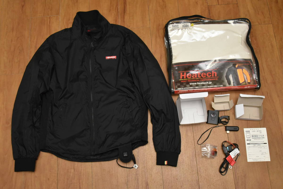 【やや傷や汚れあり】【動作確認済み】 Heatech ヒーテック XLサイズ 3.5AMP 電熱ジャケット （ヒートインナージャケット 12V 3.5アンペア の落札情報詳細 - ヤフオク落札 ...