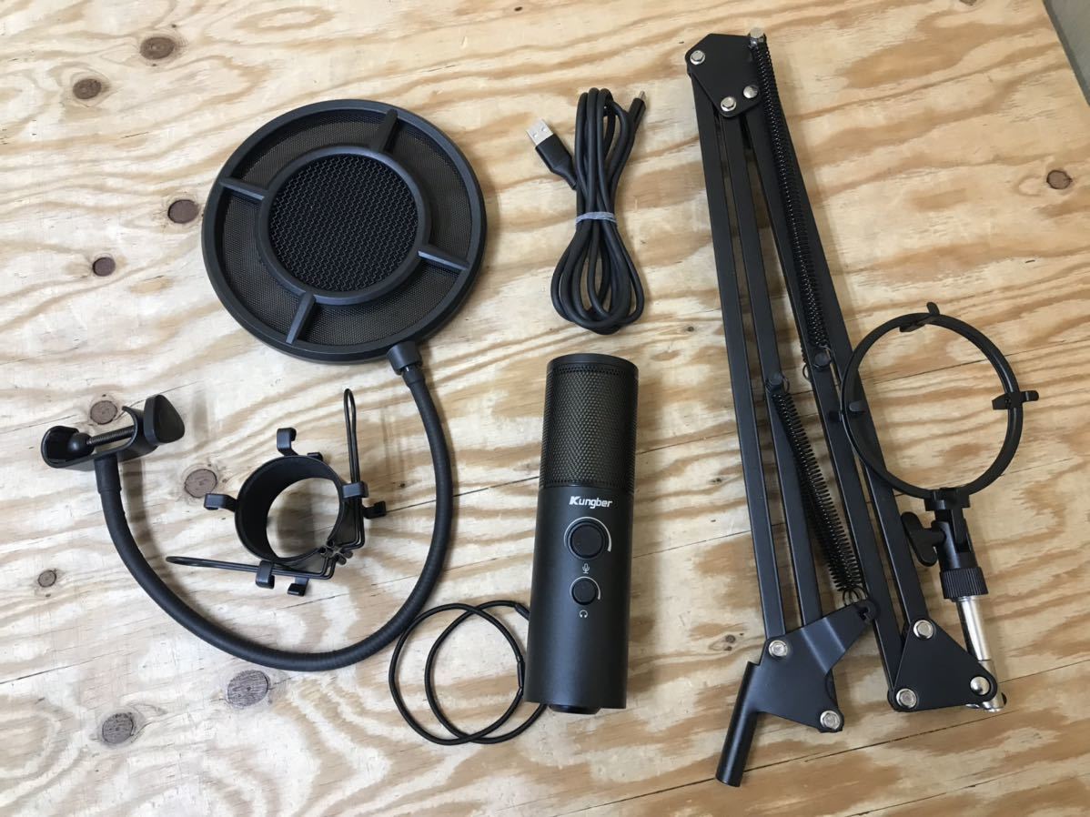 【傷や汚れあり】mI 80 Kungber マイク コンデンサーマイク TYPE-C ※通電のみ確認、詳しいことは不明です、付属品揃っているか不明、キズ汚れありの落札情報詳細 - ヤフオク落札 ...