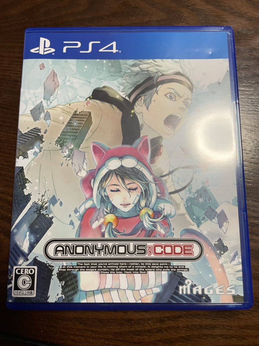 【未使用に近い】PS4 ANONYMOUS: CODE アノニマスコードの落札情報詳細 - ヤフオク落札価格検索 オークフリー