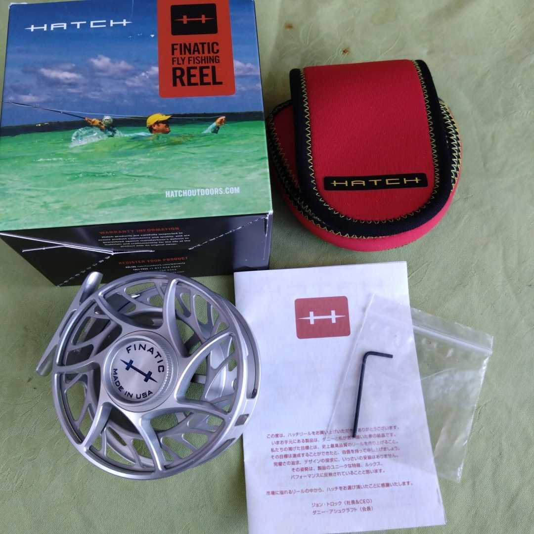 【やや傷や汚れあり】ハッチ フライリール Hatch Finatic 1 Plusの落札情報詳細 - ヤフオク落札価格情報 オークフリー