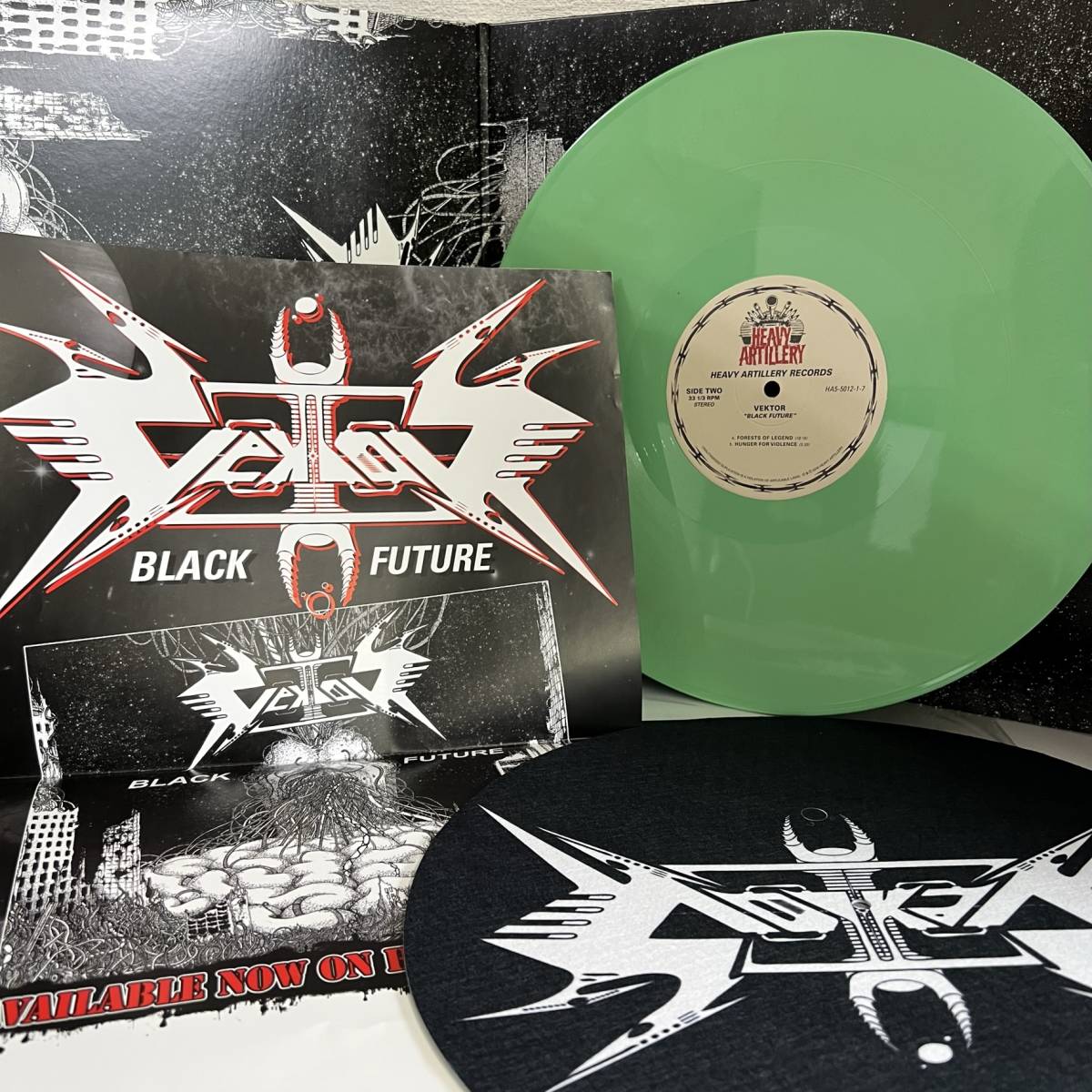 【目立った傷や汚れなし】20221217【希少】★Vektor★ Black Future 200枚限定生産盤 ポスター ノベルティ付 HA5 ...