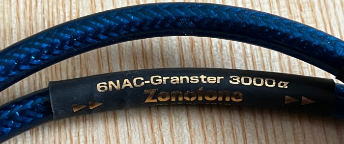 【目立った傷や汚れなし】★ Zonotone ゾノトーン 6NAC-Granster 3000α RCA 1.0mペア 超高純度6N・4種ハイブリッド・DMHC・4芯 オーディオ用★美品！人気 ...