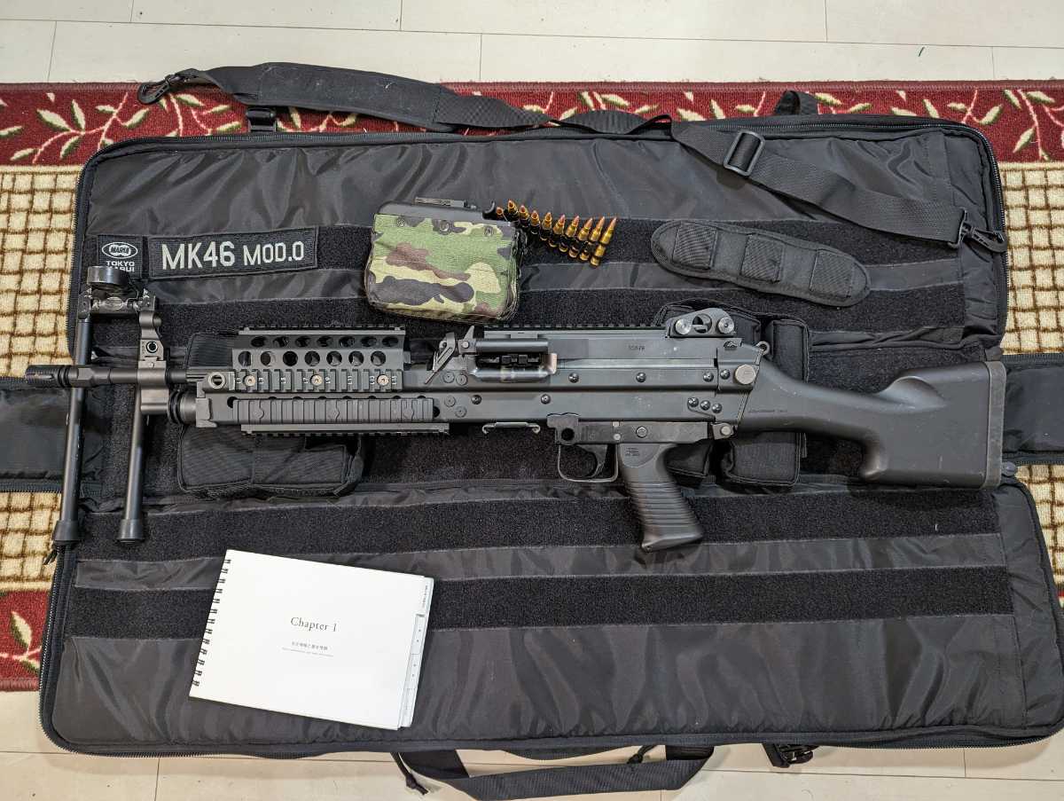 【傷や汚れあり】蔵出！東京マルイ製次世代電動ガン MK46 MOD.0！の落札情報詳細 - ヤフオク落札価格検索 オークフリー