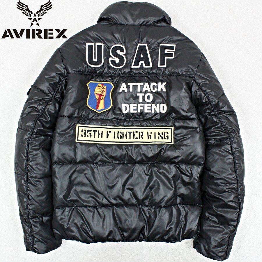 【未使用に近い】相場価格￥28,600- 極美品 上野商会 AVIREX アヴィレックス 6152218 USAF ATTACK TO ...