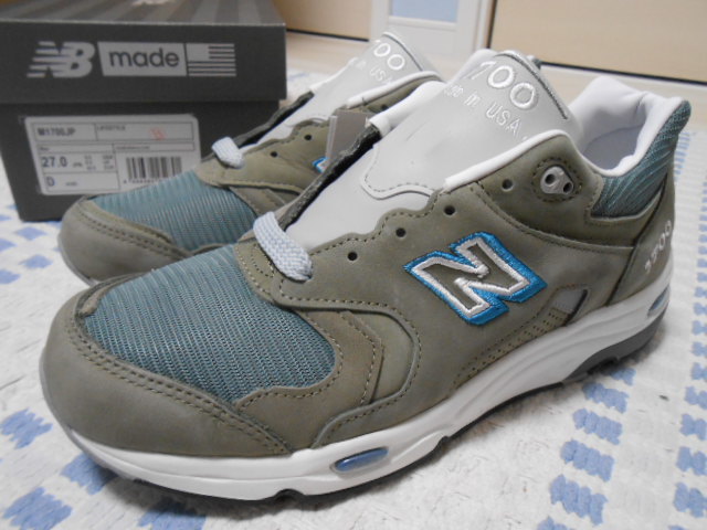 【未使用】新品！USA製！ニューバランス M1700 JP グレー 9D アメリカ製 576 996 1300 1400 1500 new ...