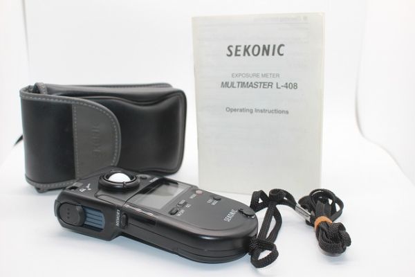 【やや傷や汚れあり （詳細）】SEKONIC L-408 MULTIMASTER セコニック 露出計 ジャンク の落札情報詳細| ヤフオク落札 ...