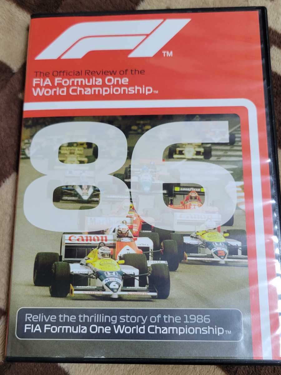 【やや傷や汚れあり】Formula One 1986 The Official Review of the FIA Formula One ...