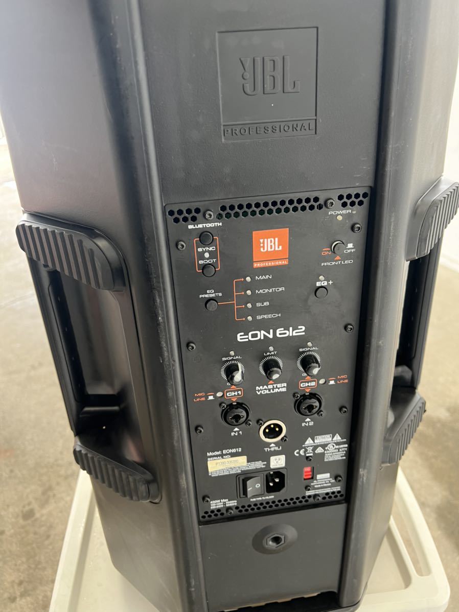 【やや傷や汚れあり】JBL EON612 パワードスピーカー ② の落札情報詳細| ヤフオク落札価格情報 オークフリー
