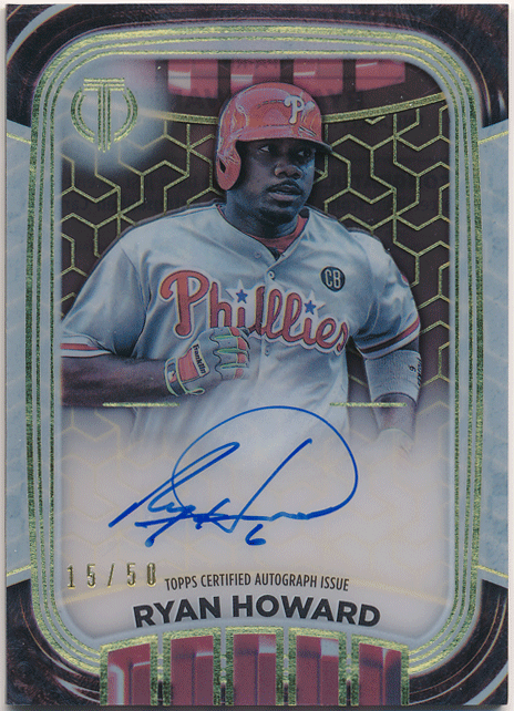 【目立った傷や汚れなし】Ryan Howard MLB 2022 Topps Tribute Iconic Perspectives ...