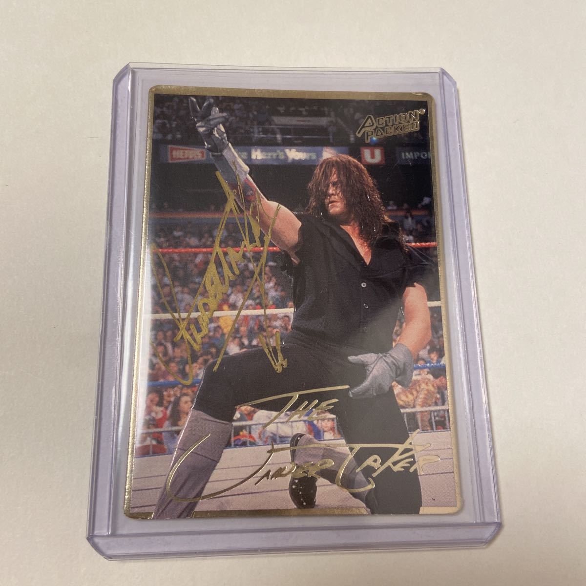オークション購入品★The Undertaker WWF IN YOUR HOUSE 1995-1996 Match History、アンダー ...