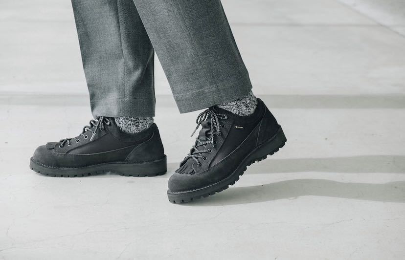 【目立った傷や汚れなし】DANNER FILED LOW SP snow peak モデル ダナー ライト スノーピーク danner ...