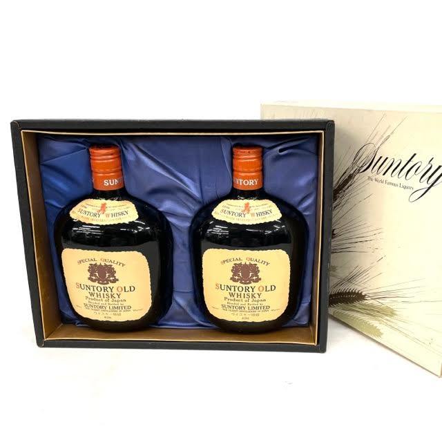 【未使用】仙8 【未開栓】2本セット SUNTORY OLD WHISKY/サントリーオールドウイスキー 特級 760ml 43％ 86proof 1899 古酒 箱付きの落札情報詳細 ...