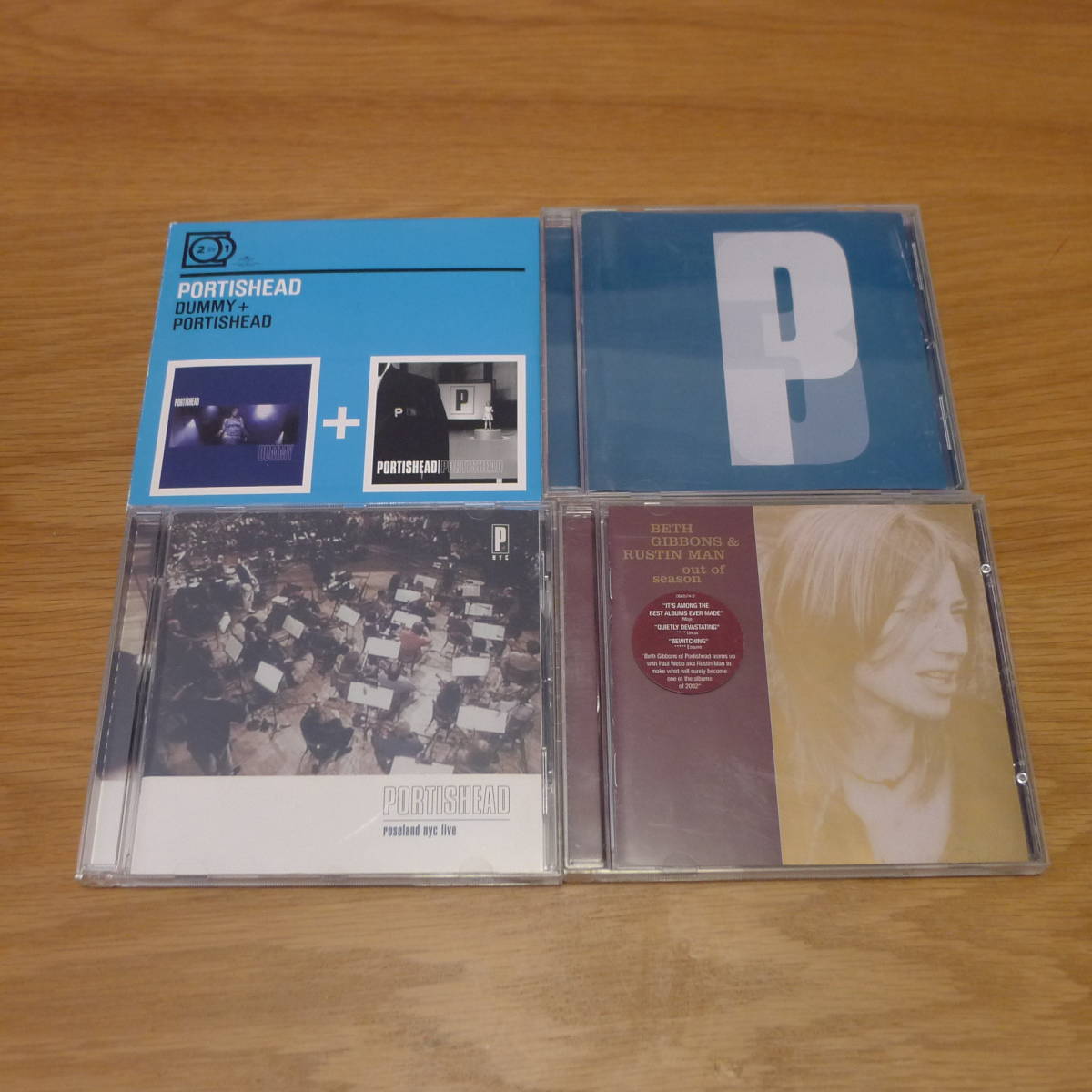 【やや傷や汚れあり】Portishead 5作セット Dummy, Portishead, Third, Roseland NYC Live ...