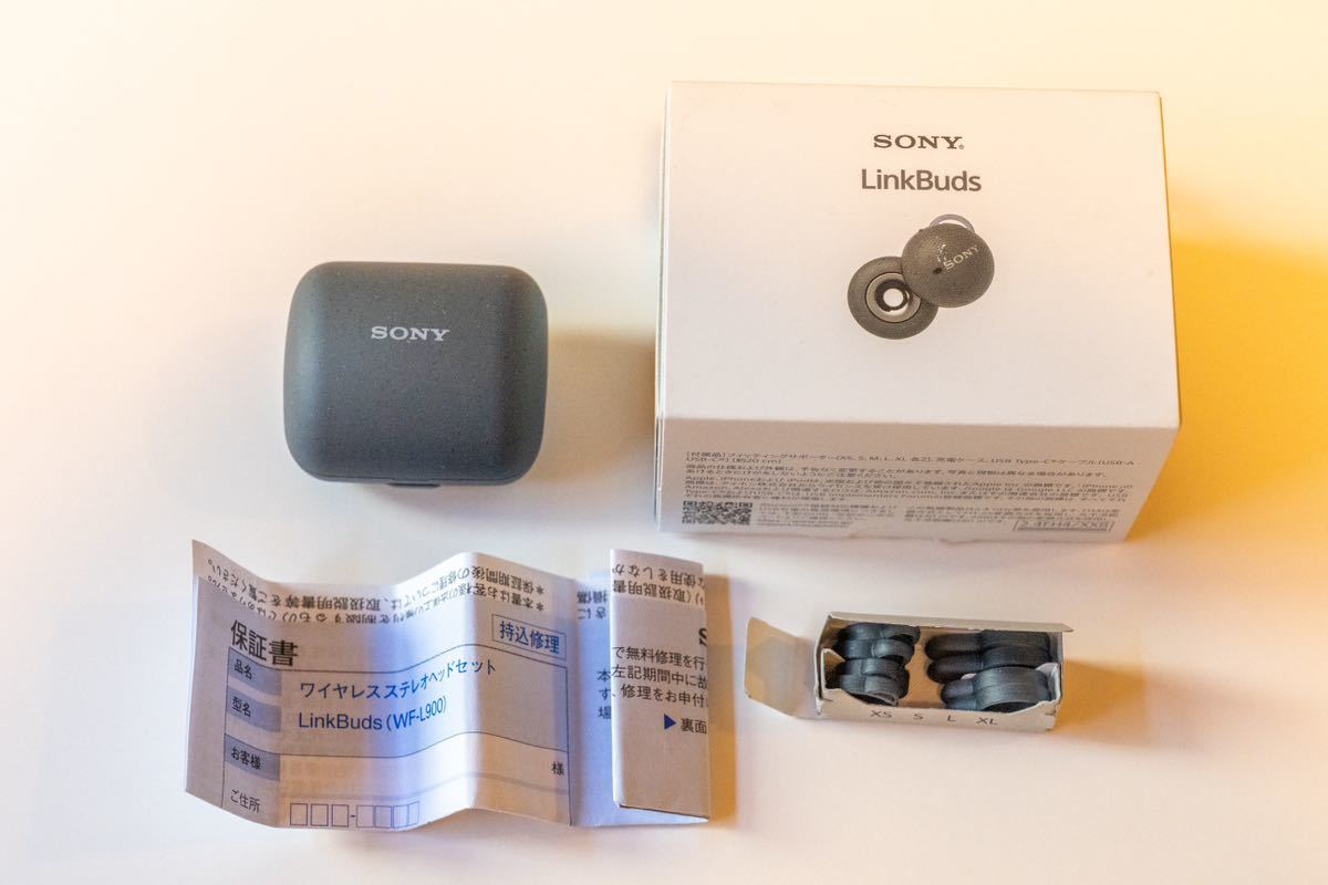 【目立った傷や汚れなし】sony ソニー ワイヤレスイヤホン LinkBuds グレー WF-L900 HMの落札情報詳細 - ヤフオク落札価格検索 オークフリー
