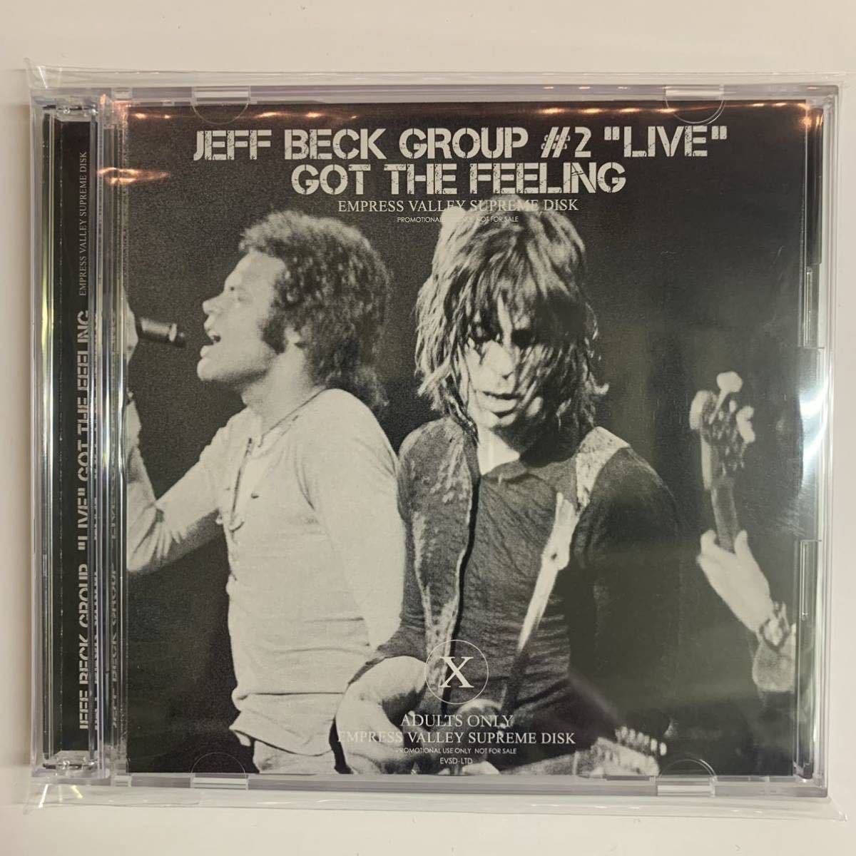 【未使用】JEFF BECK GROUP #2 “LIVE” GOT THE FEELING 3CD 第二期ベックグループの大本命盤 ...