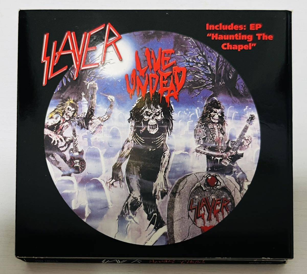 【目立った傷や汚れなし】 SLAYER 「 LIVE UNDEAD 」輸入盤 デジパック仕様の落札情報詳細 - ヤフオク落札価格検索 オークフリー