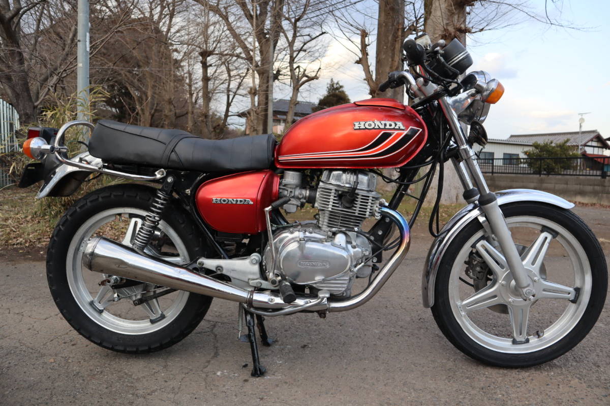 【やや傷や汚れあり】ホンダ HONDA CB250T ホーク(CB250T-201119-) 実動車 【動画有】旧車絶版車 返納証付き車両☆ZR250A CR250R GT250 KH250の ...