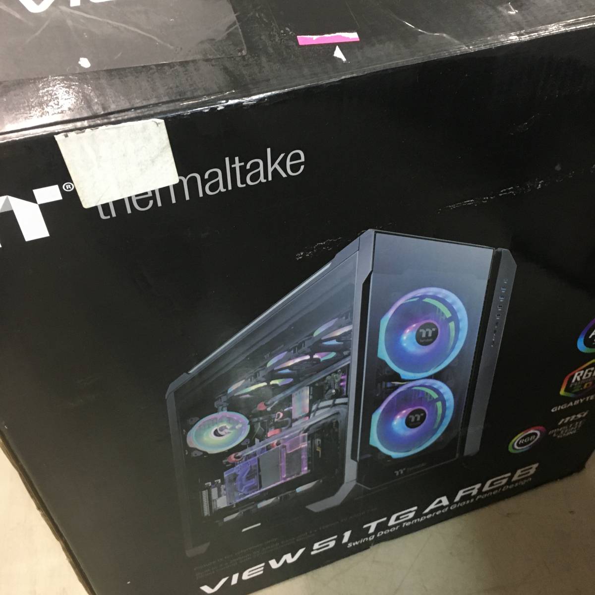 【目立った傷や汚れなし】自作PC ASRock Z270 Extreme4 Windows10 Corei7-7700 3.6GHz Thermaltakeケース メモリ16GB ...