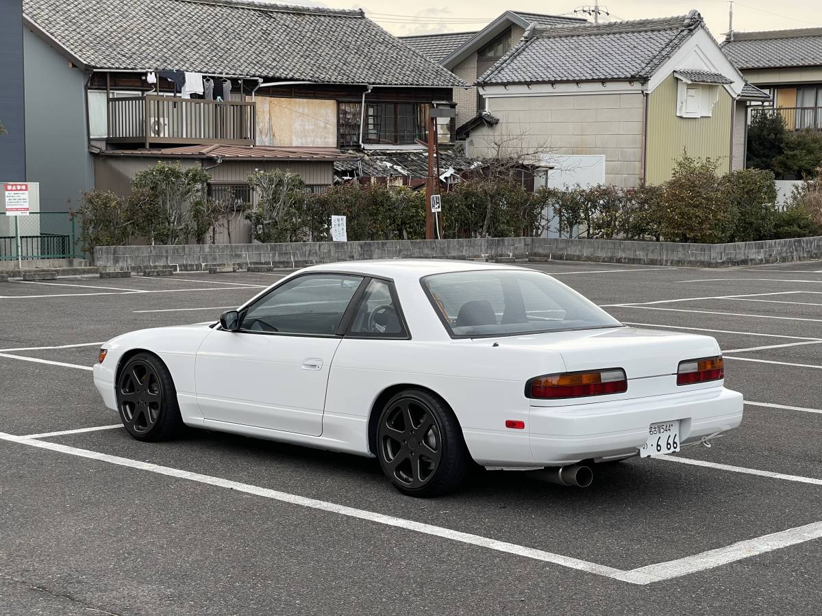 【走行距離 139,500 km】愛知 日産 シルビア S13 5速 Q’s オールマイティ SR20DE VIPERセキュリティ 検有り ...