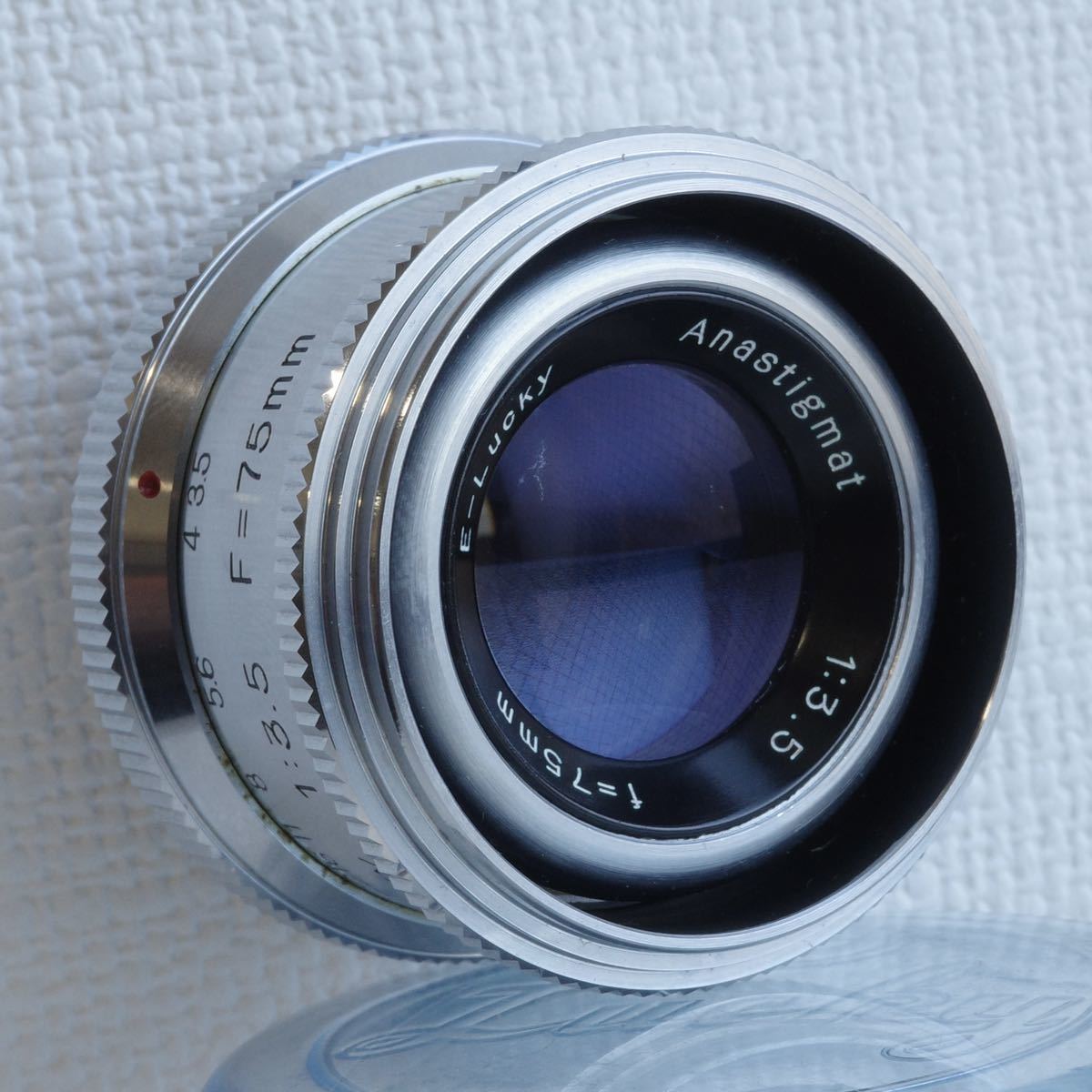 【やや傷や汚れあり】希少レンズ E-LUCKY ANASTIGMAT 75mm F3.5 引き伸ばしレンズ 藤本写真工業 オールドレンズの落札情報詳細 - Yahoo!オークション落札価格検索 ...