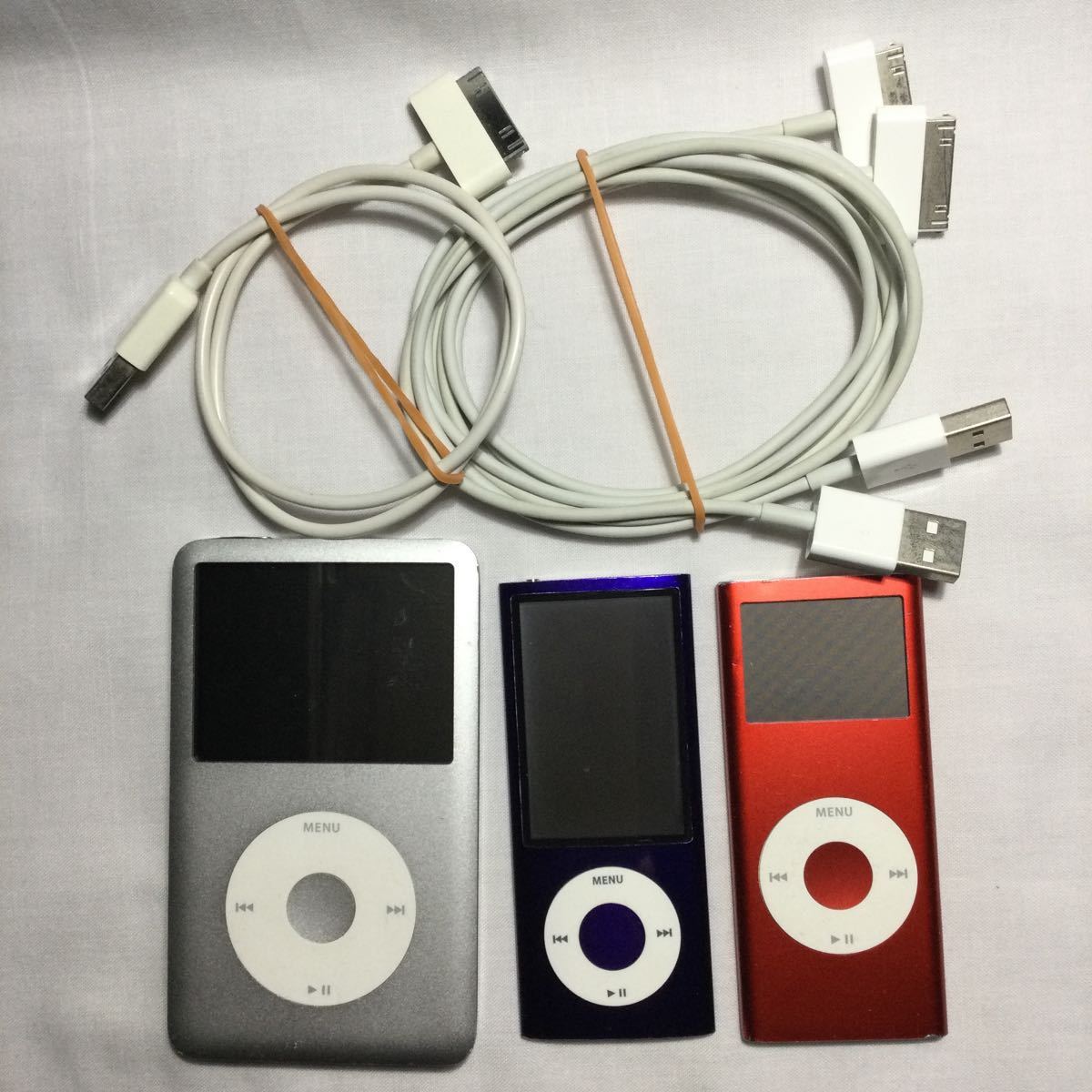 【新品】新品 ipod classic 付属品 純正 充電ケーブル apple アップル USB 充電器 純正品 iPhone iPod nano iPad touchの落札情報詳細 ...