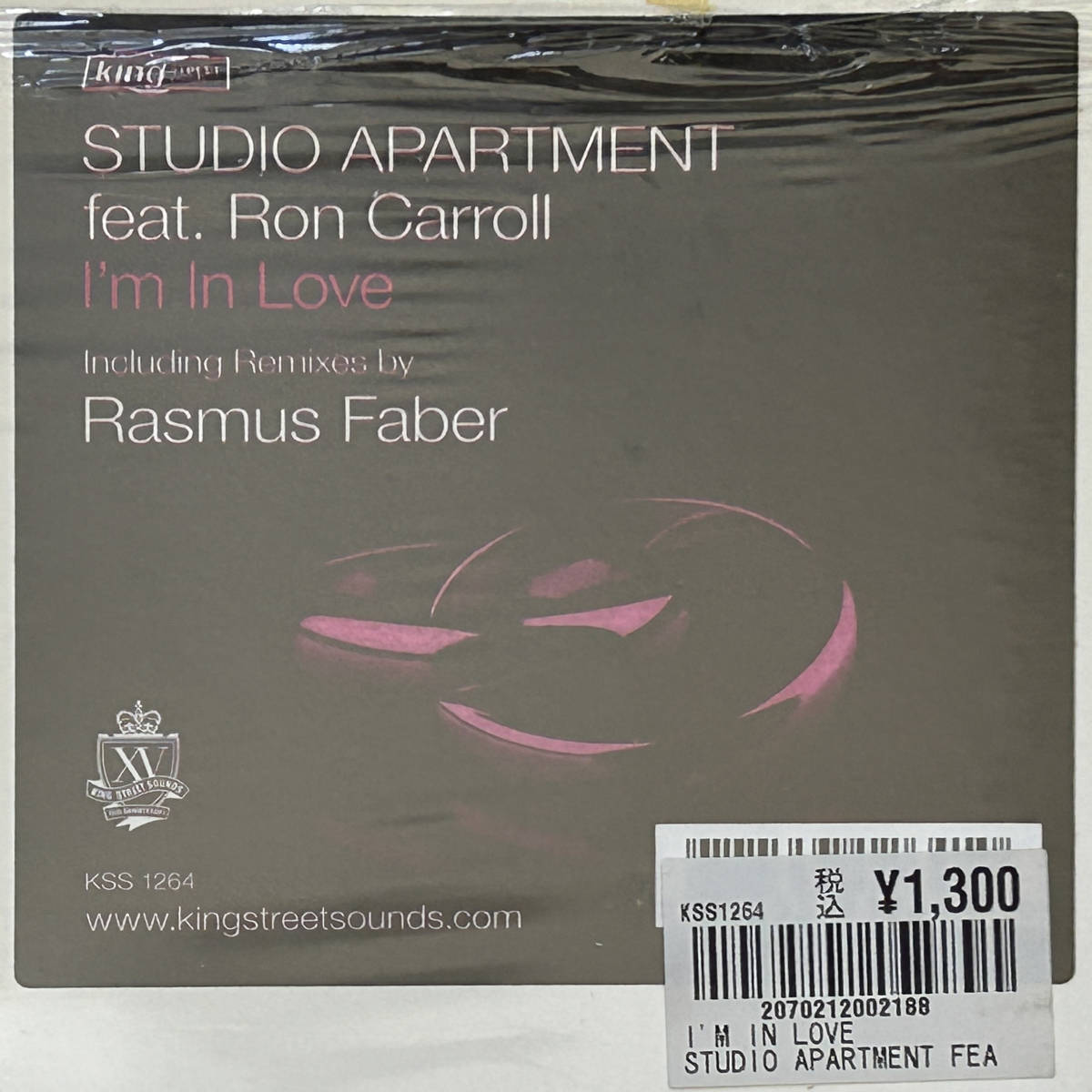 【傷や汚れあり】試聴 美盤 Studio Apartment Feat. Ron Carroll I'm In Love / RASMUS FABER 2008年の落札情報詳細 - ヤフオク ...