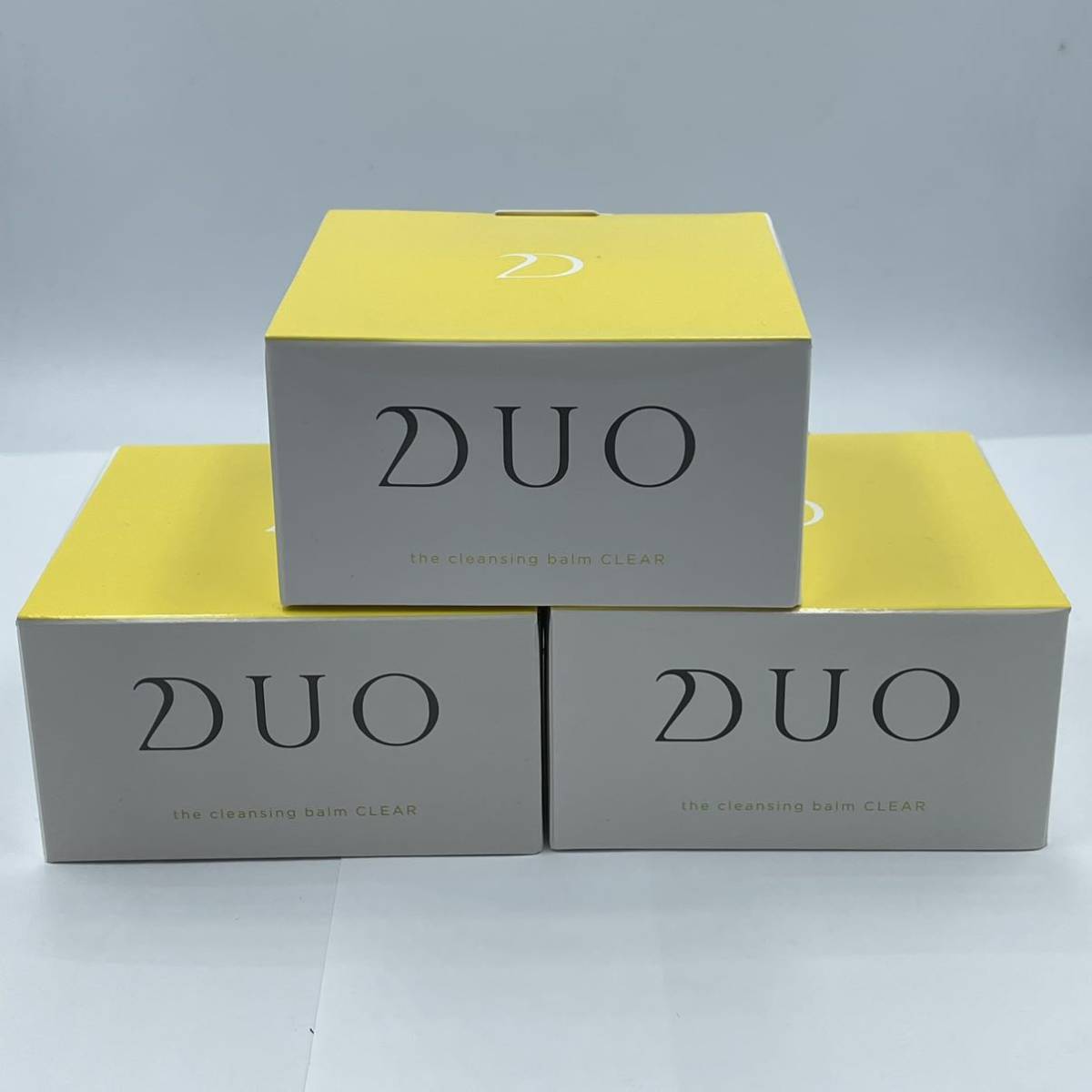 【未使用に近い】 1円スタート!!未開封品!! DUO デュオ ザ クレンジングバーム クリア クレンジング 90g 3点セット スキンケア コスメ 基礎化粧品 ④の落札情報詳細 - ヤフオク ...