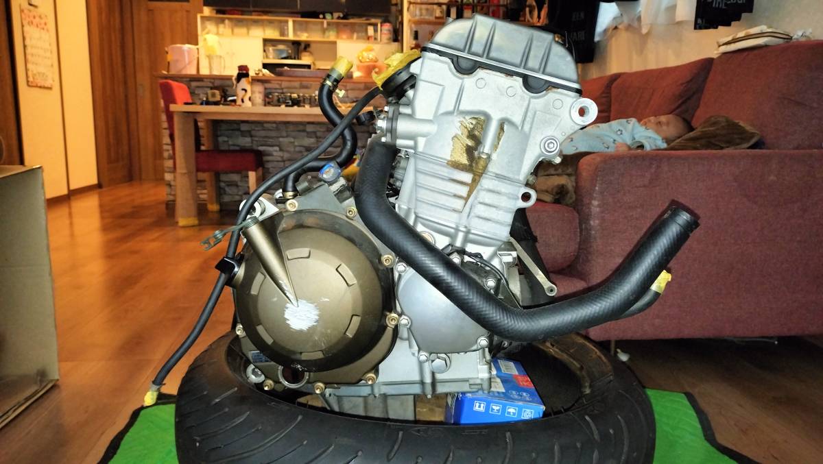 【やや傷や汚れあり】Kawasaki Ninja ZX6R 636 05-06年 カワサキニンジャ エンジン 本体の落札情報詳細 - ヤフオク ...