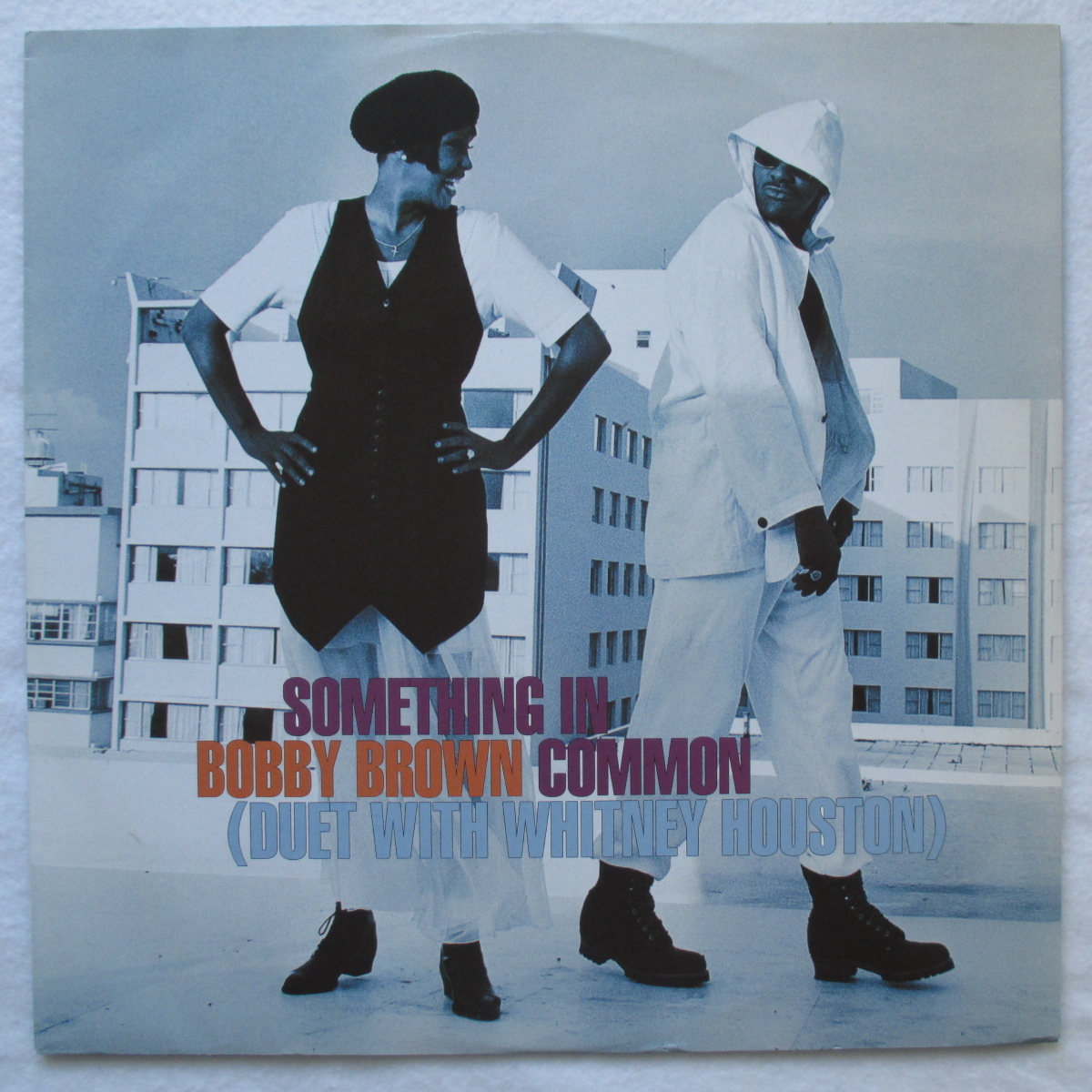 【目立った傷や汚れなし】 12：UK BOBBY BROWN with WHITNEY HOUSTON / SOMETHING IN ...