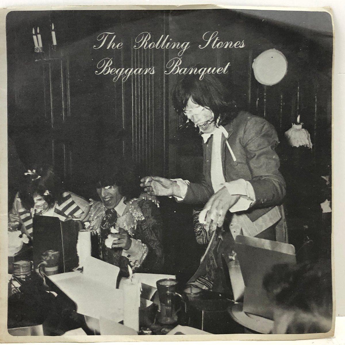 【傷や汚れあり】ポスター ローリング・ストーンズ ROLLING STONES ミック・ジャガー TOSHIBA EMI B2サイズ【P2 ...