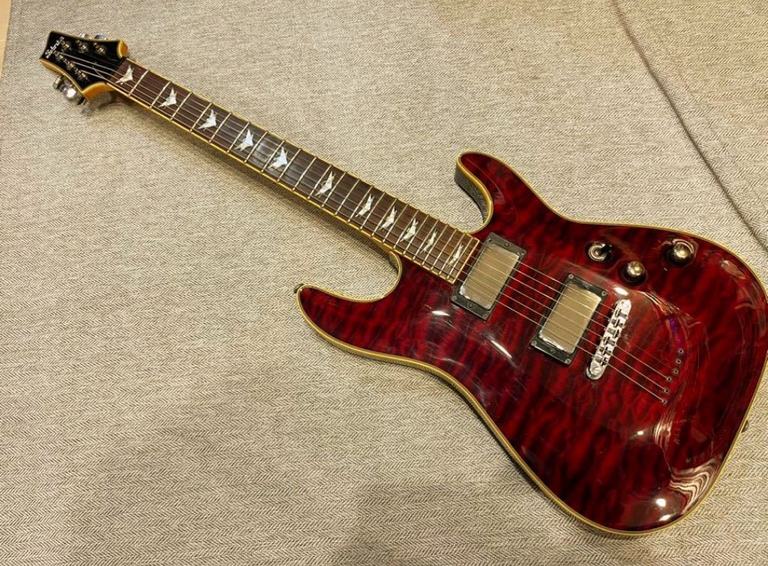 【傷や汚れあり】SCHECTER extreme omen6 シェクター ストラトカスタムの落札情報詳細 - Yahoo!オークション落札価格検索 オークフリー