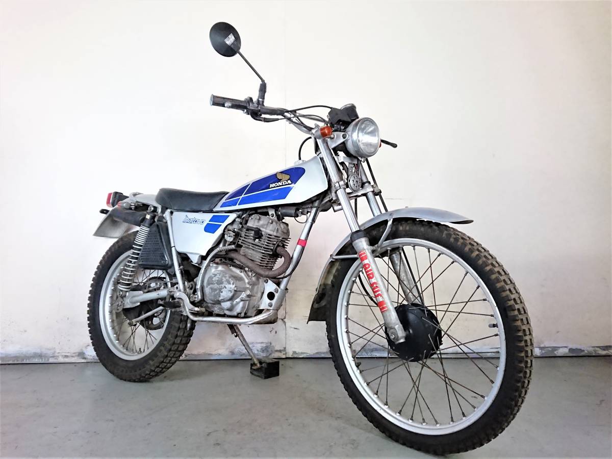 【傷や汚れあり】【HONDA TL125S IHATOVO イーハトーブ JD03】始動確認済 書類付 旧車 トライアル (バイアルス シルクロード TLM 125 【埼玉/熊谷】L641の ...