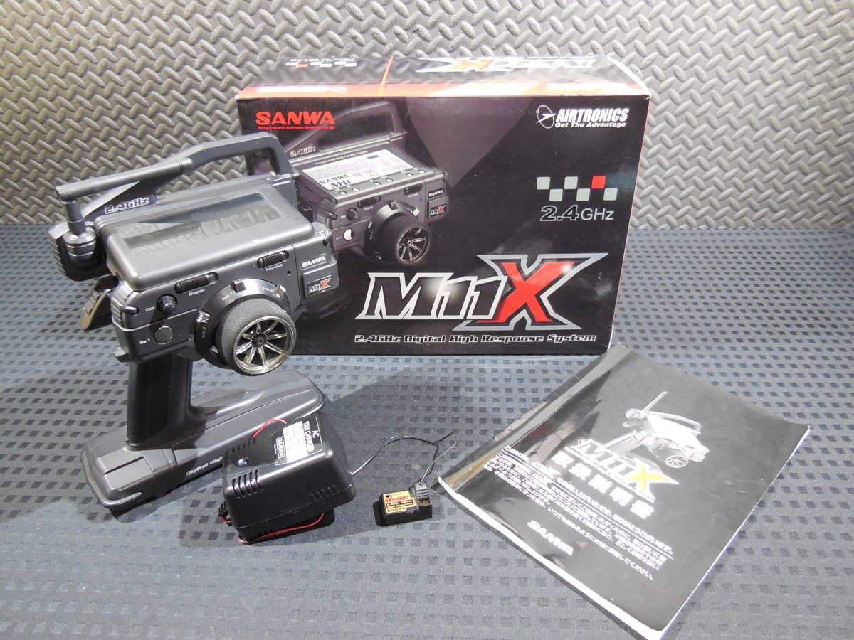 【やや傷や汚れあり】SANWA M11X 2.4GHz TX374 RX-451 プライマリーコンポ サンワ プロポ レシーバー(受信機）箱・取説一式セットの落札情報詳細 - Yahoo ...