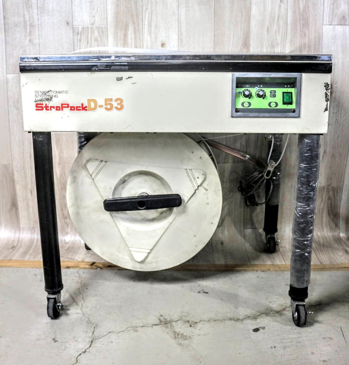 【傷や汚れあり】動作品☆STRAPACK 半自動梱包機・D-53型（ストラパック） 11Y1136の落札情報詳細 - Yahoo!オークション落札価格検索 オークフリー