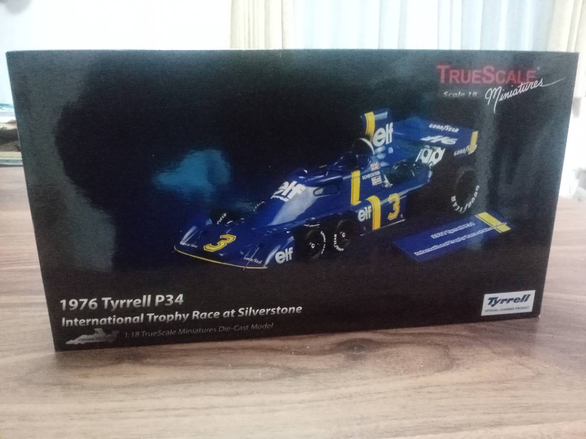【やや傷や汚れあり】1/18 True Scale 1976 Tyrrell P34 ♯3 international Trophy Race at Silverstoneの落札情報詳細 ...