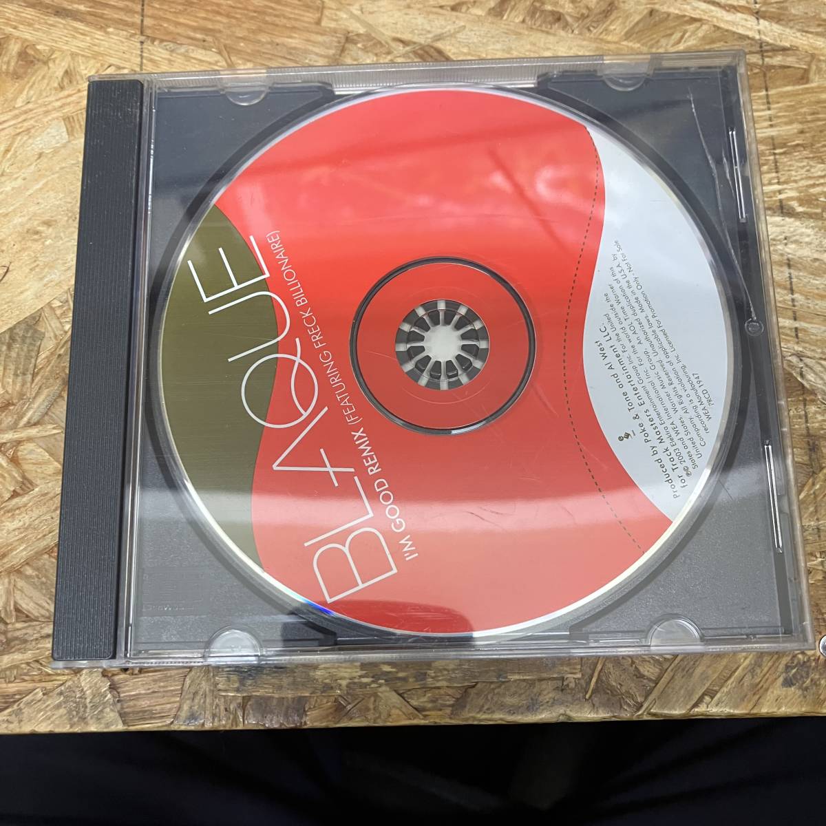 【やや傷や汚れあり】シ HIPHOP,R&B BLAQUE - I'M GOOD INST,シングル! CD 中古品の落札情報詳細 ...