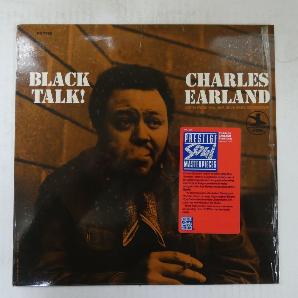 【やや傷や汚れあり】46014671;【US盤/OJC Prestige/シュリンク】Charles Earland / Black Talk ...