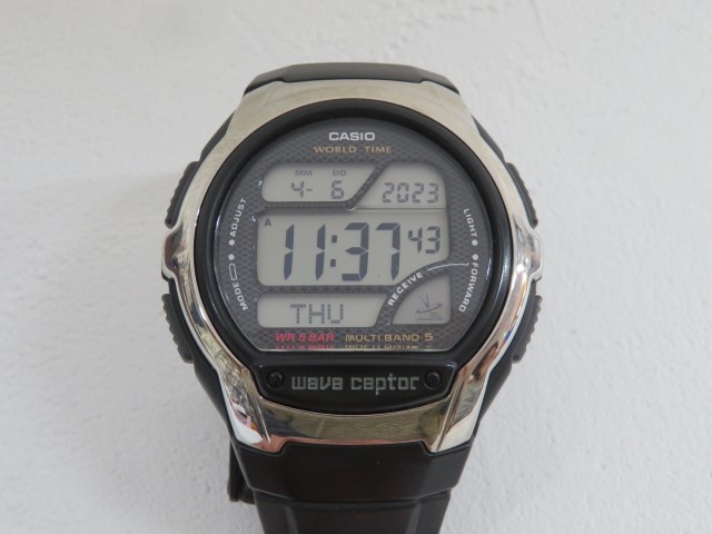【傷や汚れあり】CASIO カシオ G-SHOCK WORLD TIME 5 ALARMS 10YEAR BATTERY ...