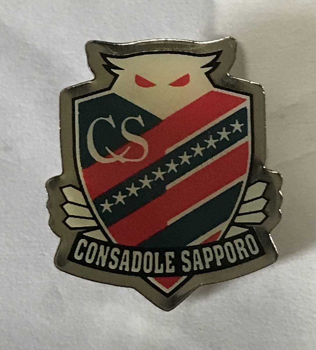 【やや傷や汚れあり】コンサドーレ札幌 エンブレム ピンバッジ 中古 希少 レア Pin Badge サッカー グッズ Soccer J リーグ ...