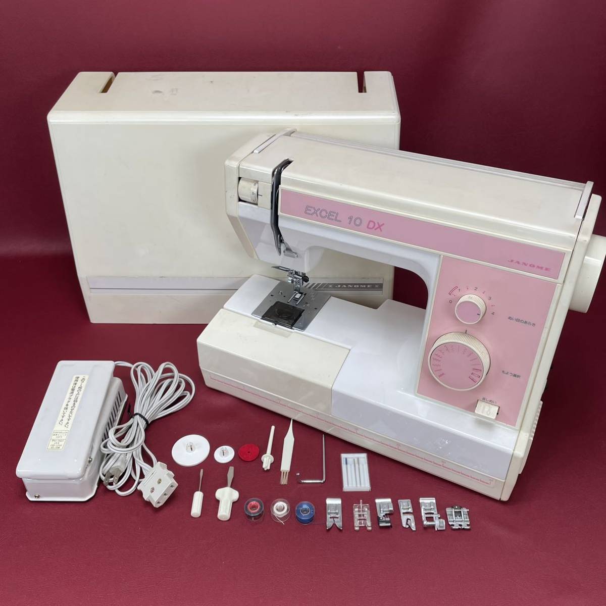 【全体的に状態が悪い】 現状品 JANOME ジャノメ ミシン MODEL 634の落札情報詳細 - Yahoo!オークション落札価格検索 ...