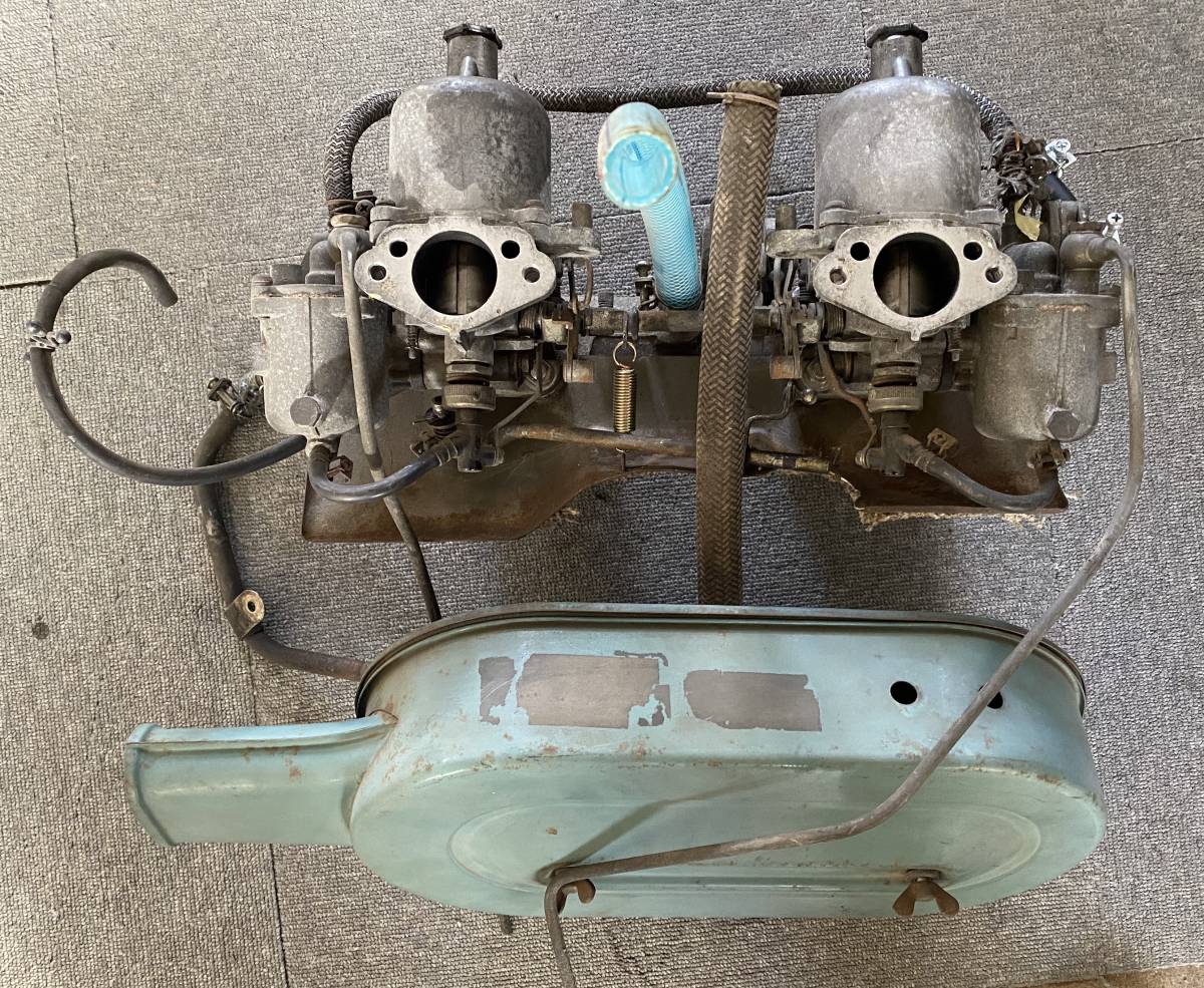 【やや傷や汚れあり】日産・510ブルーバードsss・suツインキャブ・エアクリナー付き。l14,l16.18。の落札情報詳細 ヤフオク落札