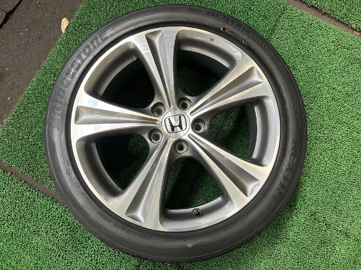 【やや傷や汚れあり】230421-タ6 オデッセイ RB3 純正18インチホイール 225/45R18 1本のみBの落札情報詳細 - Yahoo!オークション落札価格検索 オークフリー