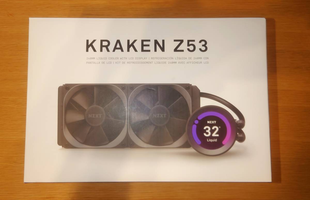 【やや傷や汚れあり】NZXT 水冷CPUクーラー KRAKEN Z53 RL-KRZ53-01の落札情報詳細 - Yahoo!オークション落札 ...