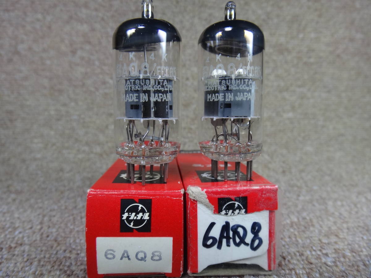 【未使用に近い】 6AQ8 松下 試験済2本セット ノイズ無し K 1653の落札情報詳細 - Yahoo!オークション落札価格検索 オークフリー