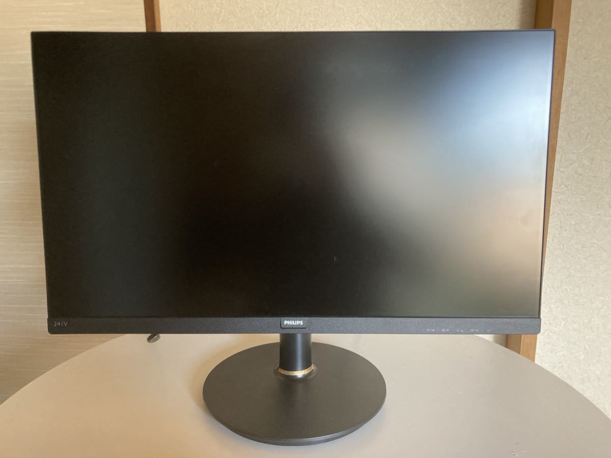 【目立った傷や汚れなし】フィリップス 液晶モニター 241V 241V8L/11 美品 2022年7月製造 パソコン ディスプレイ 23.8 ...