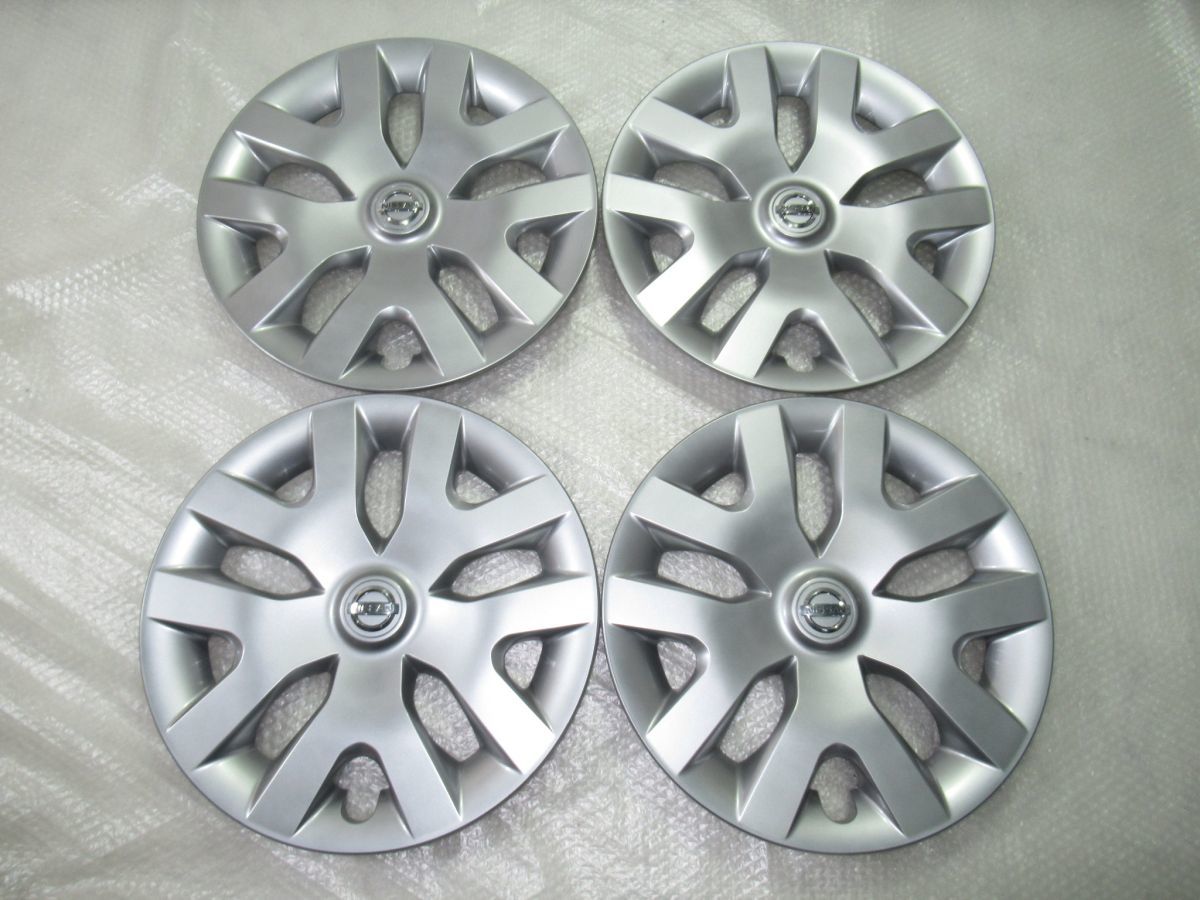 【目立った傷や汚れなし】新車外し 日産ジューク/リーフ純正ホイールキャップ4枚 40315-1KL0B 16インチサイズの落札情報詳細 ...