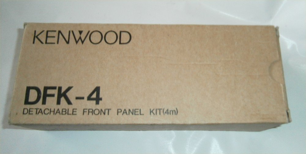 【未使用に近い】DFK-4 ケンウッドTM-732、742～942、2400、255、455用パネルセパレートキット（4M）の落札情報詳細 - ヤフオク落札価格検索 オークフリー