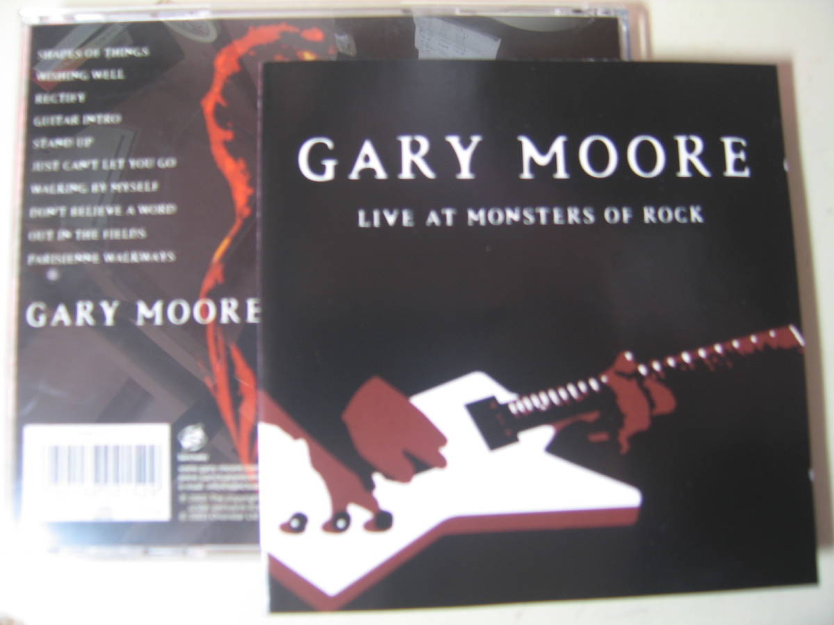 【目立った傷や汚れなし】無傷CD ゲイリー・ムーア ライヴ・アット・モンスターズ・オブ・ロック Gary Moore - Live at ...